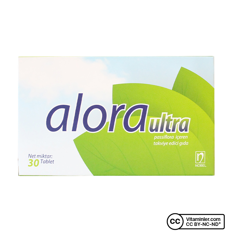 Alora Ultra Passiflora 30 Tablet | Vitaminler