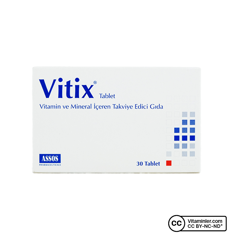 Assos Vitix 30 Tablet - B Vitaminleri