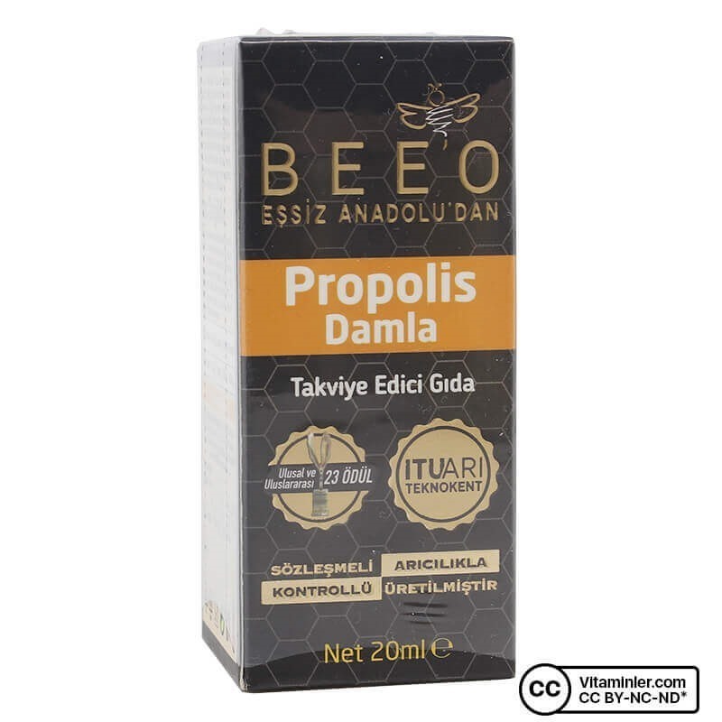 Bee'o Propolis Damla 20 mL | Vitaminler