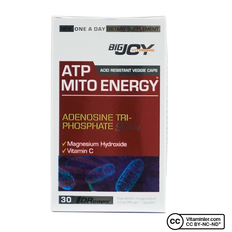 Bigjoy Vitamins ATP Mito Energy 30 Kapsül | Vitaminler