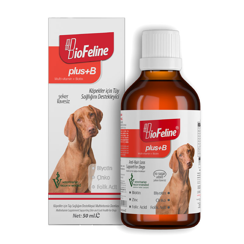 Biofeline Plus + B For Dogs Damla 50 Ml - Köpek Vitaminleri