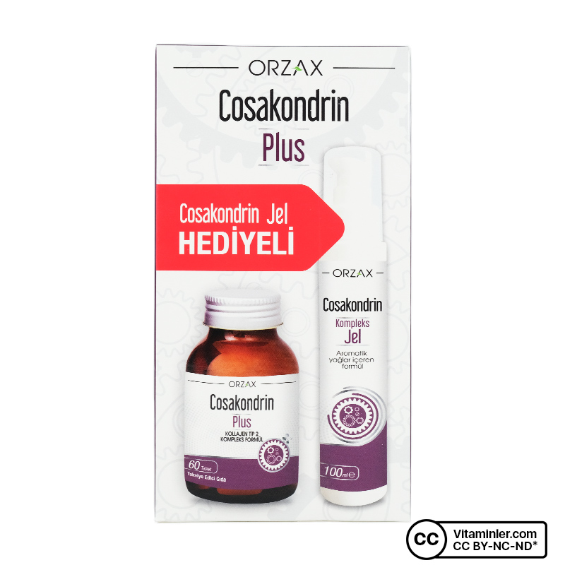 Cosakondrin Plus 60 Tablet + Cosakondrin Jel 100 mL Hediyeli | Vitaminler