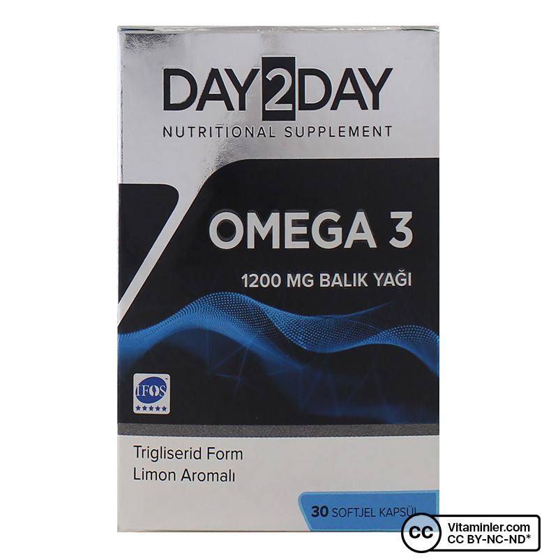 Day2Day Omega 3 1200 Mg 30 Kapsül | Vitaminler