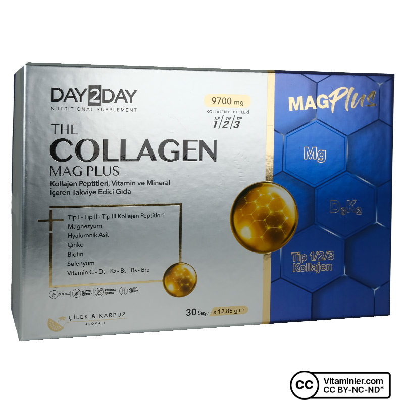 Day2Day The Collagen Mag Plus 30 Saşe | Vitaminler