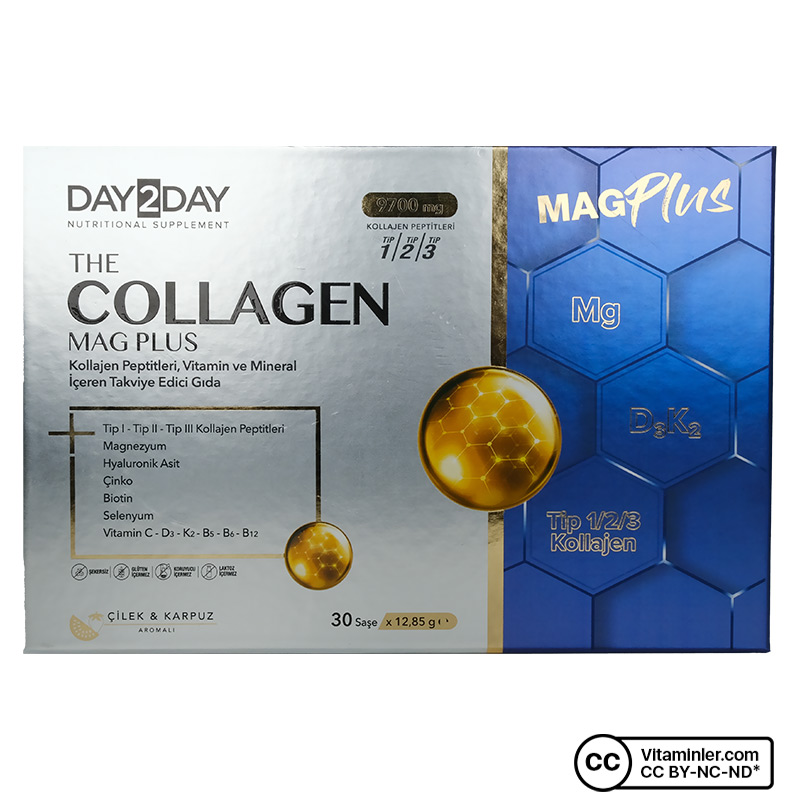 Day2Day The Collagen Mag Plus 30 Saşe | Vitaminler