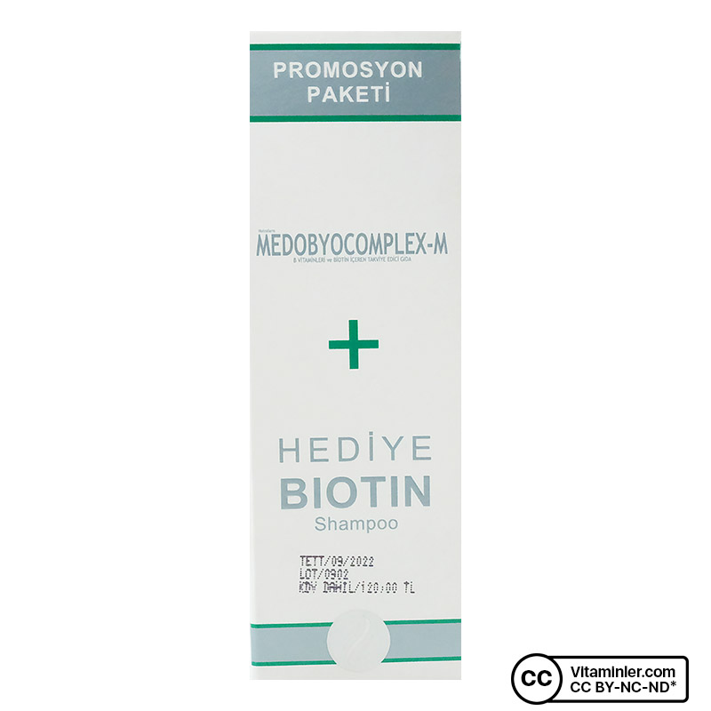 Dermoskin Medobiocomplex-M Erkek 60 Kapsul + Biotin Şampuan 200 mL ...