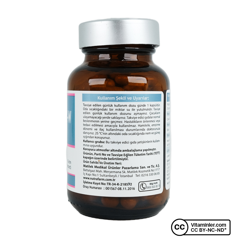 Dermoskin Medobiocomplex-W Kadın 60 Kapsül | Vitaminler