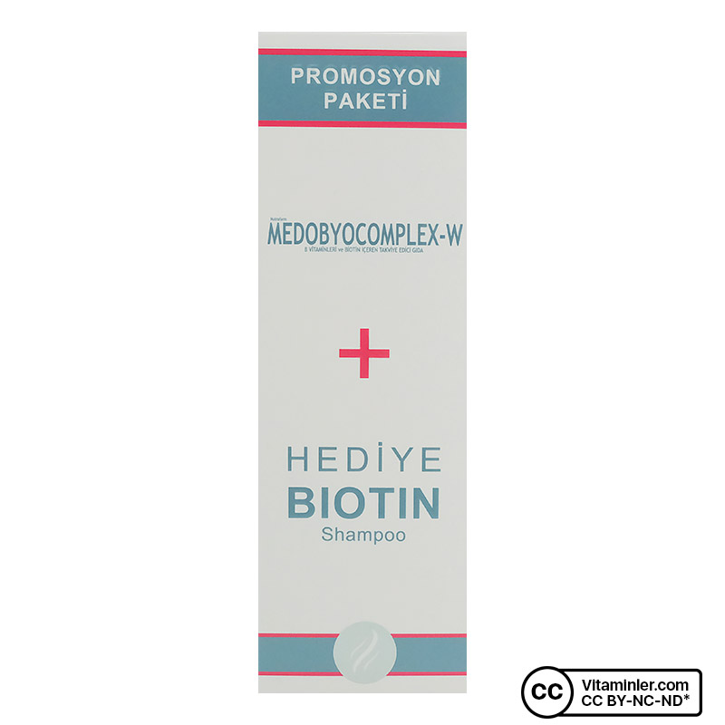 Dermoskin Medobiocomplex-W Kadın 60 Kapsul + Biotin Şampuan 200 mL ...