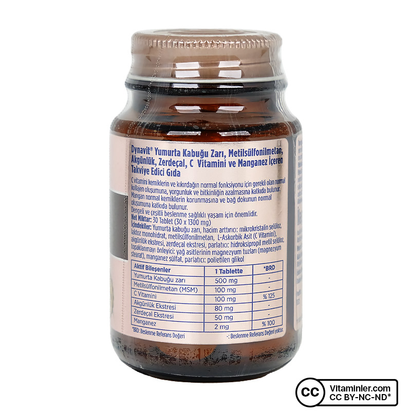 Dynavit Eggshell Membrane 30 Tablet | Vitaminler