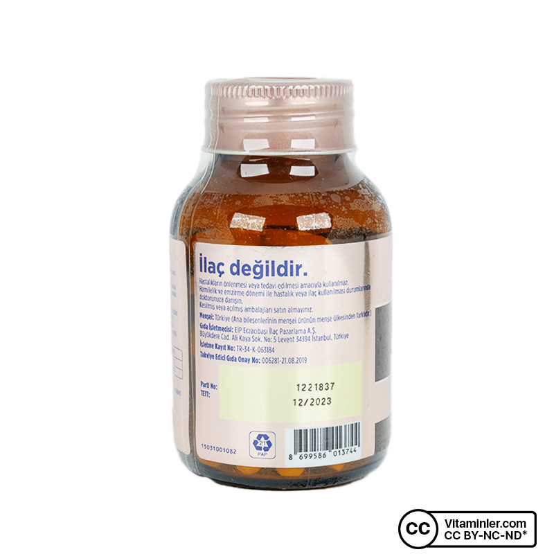 Dynavit Magnesium Citrate 200 Mg & Vitamin D 60 Tablet | Vitaminler