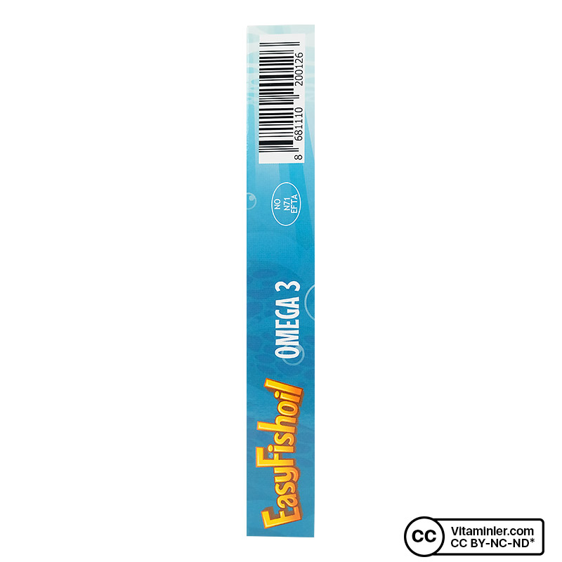 EasyVit EasyFishoil Omega 3 30 Çiğnenebilir Form | Vitaminler