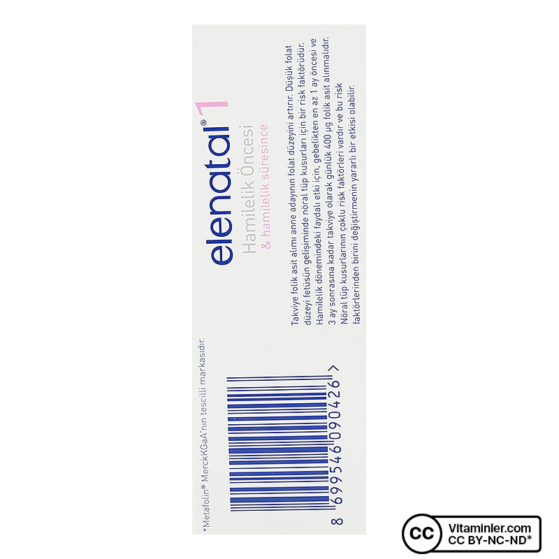 Elenatal-1 30 Tablet - Multivitaminler | Vitaminler