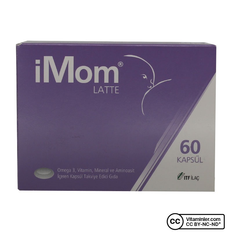 İmom Latte 60 Kapsül - Multivitaminler | Vitaminler