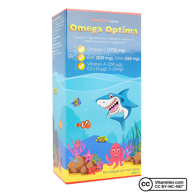 Imuneks Omega Optima 250 Ml - Omega 3 | Vitaminler
