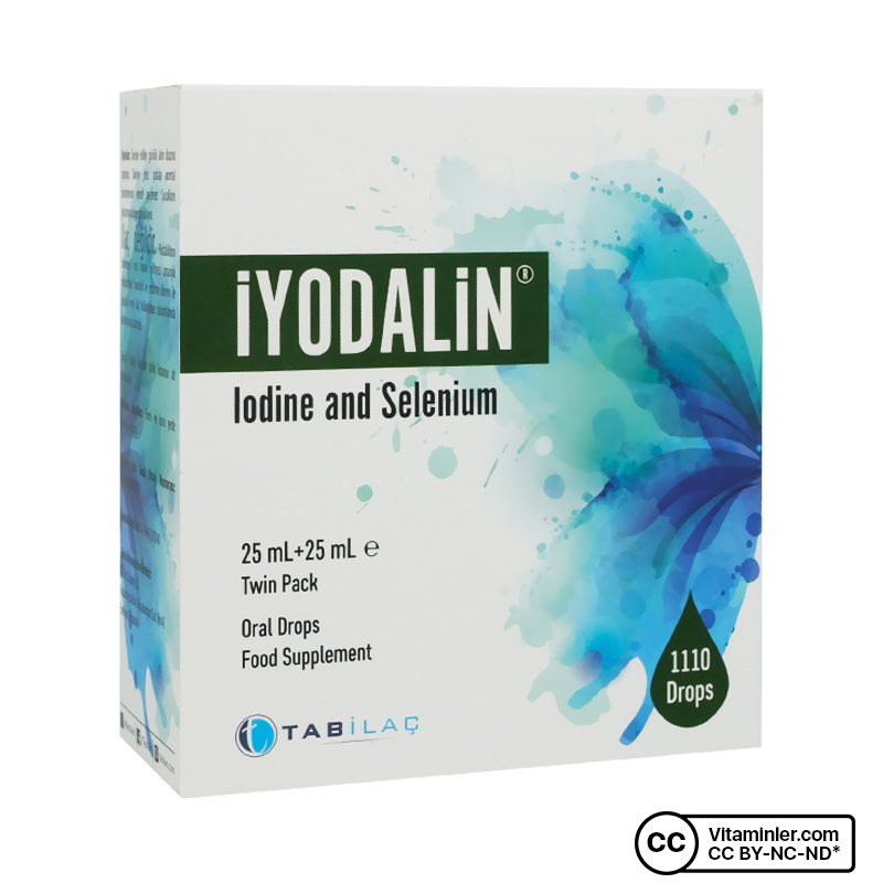 Iyodalin İyot ve Selenyum 2 x 25 mL Damla | Vitaminler