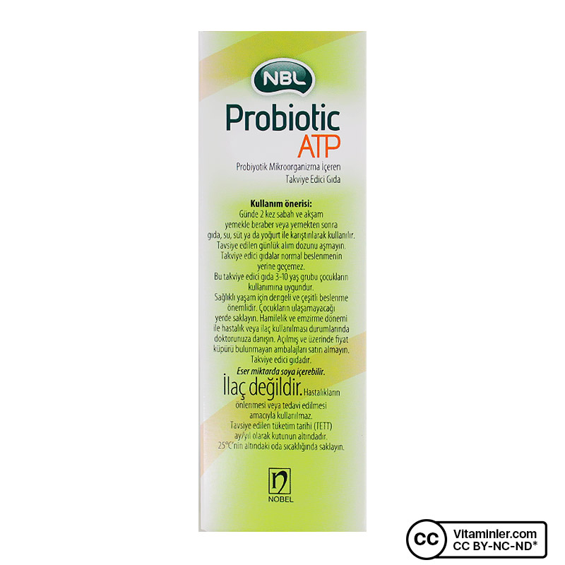 NBL Probiotic ATP 20 Saşe - Probiyotik | Vitaminler