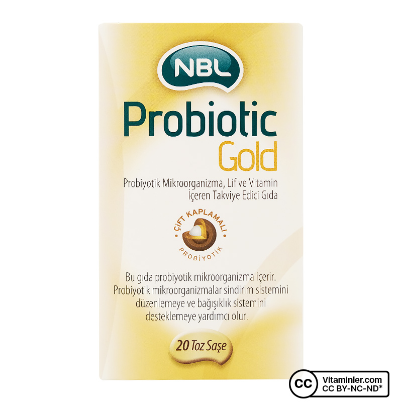 NBL Probiotic GOLD 20 Saşe - Probiyotik | Vitaminler