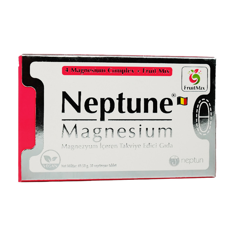 Neptune Magnesium 30 Tablet - Magnezyum | Vitaminler