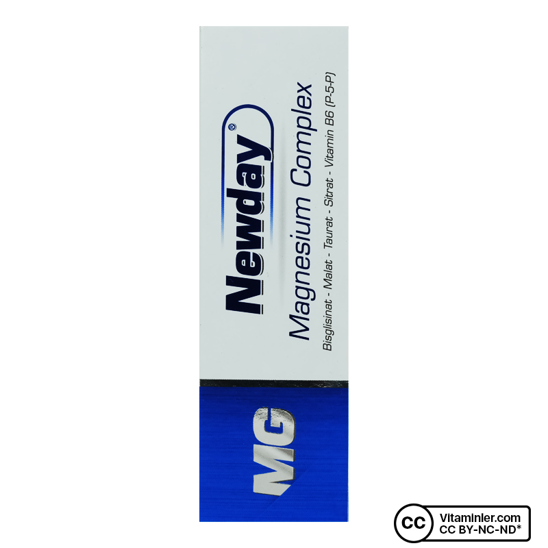 Newday Magnezyum Complex 60 Kapsül | Vitaminler