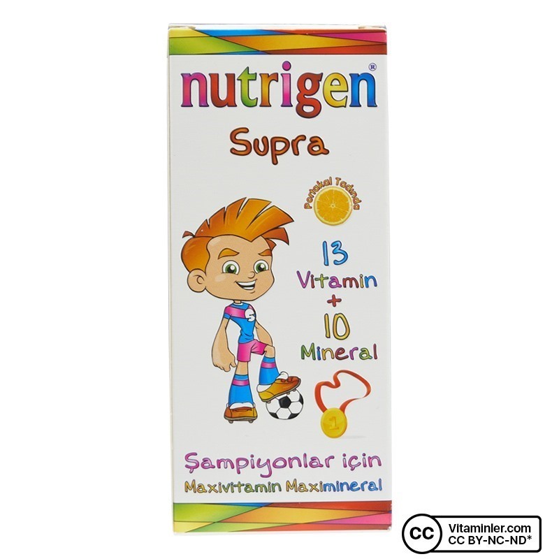 Nutrigen Supra Multivitamin Şurup 200 mL Portakal | Vitaminler