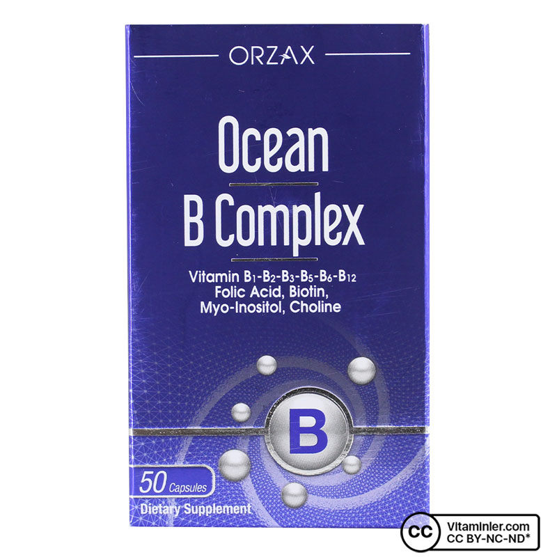 Ocean B Complex 50 Kapsül - B Vitaminleri