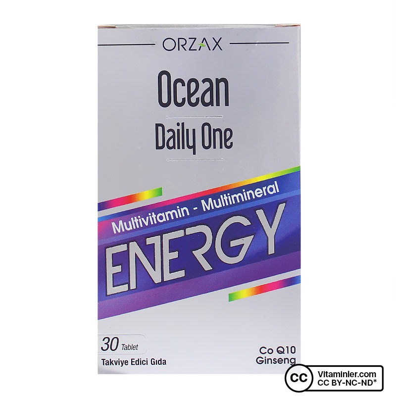 Ocean Daily One Energy 30 Tablet | Vitaminler
