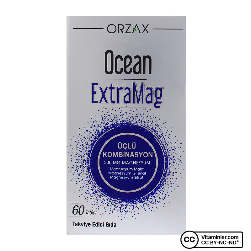 Ocean Extramag 60 Tablet - Magnezyum | Vitaminler