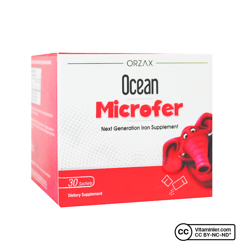 Ocean Microfer 30 Saşe - Demir | Vitaminler