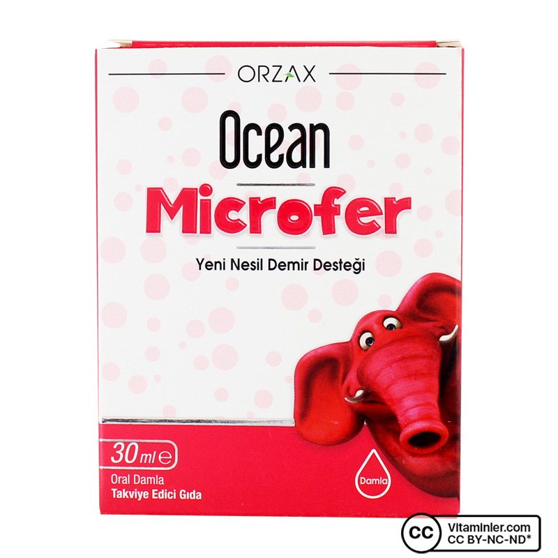 Ocean Microfer Damla 30 Ml - Demir | Vitaminler