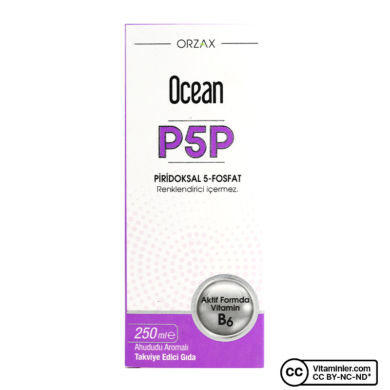 Ocean P5P Şurup 250 Ml - B Vitaminleri