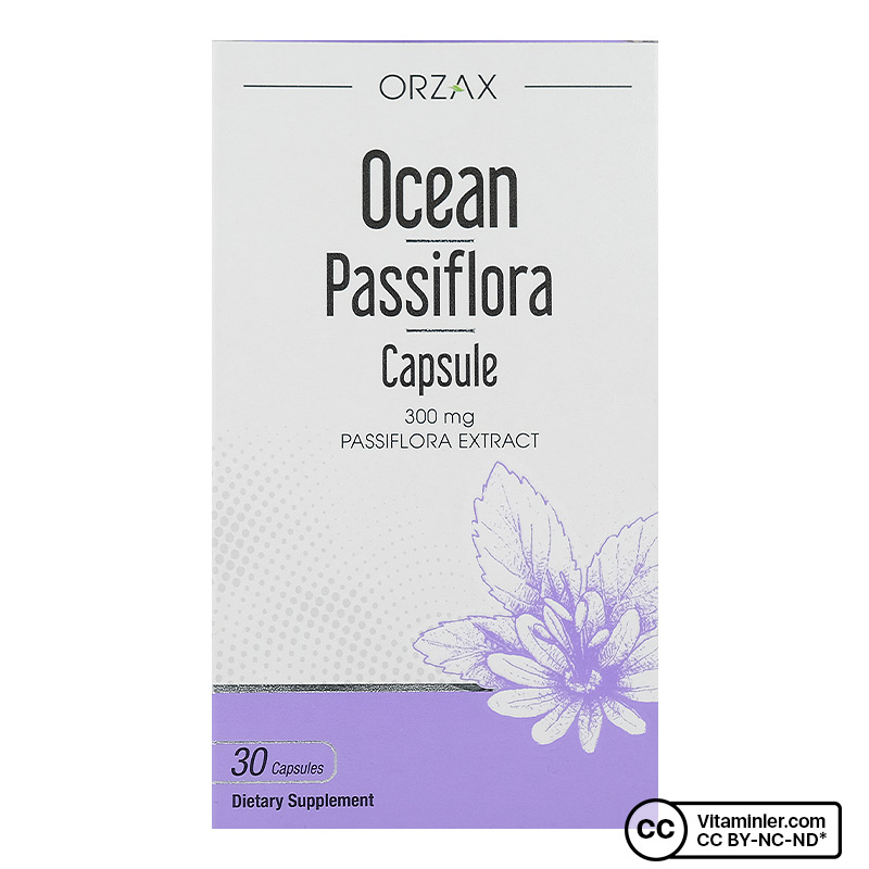 Ocean Passiflora 300 Mg 30 Kapsül | Vitaminler
