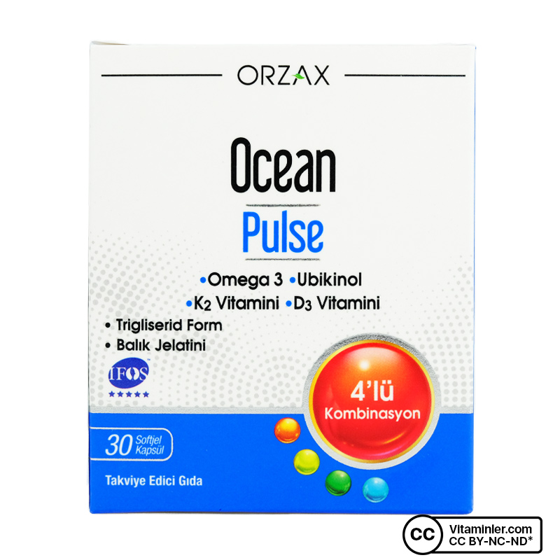 Ocean Pulse Omega 3 30 Kapsül - Omega 3 | Vitaminler