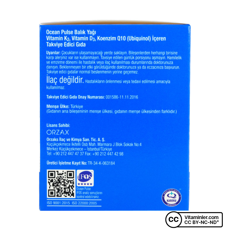 Ocean Pulse Omega 3 30 Kapsül - Omega 3 | Vitaminler