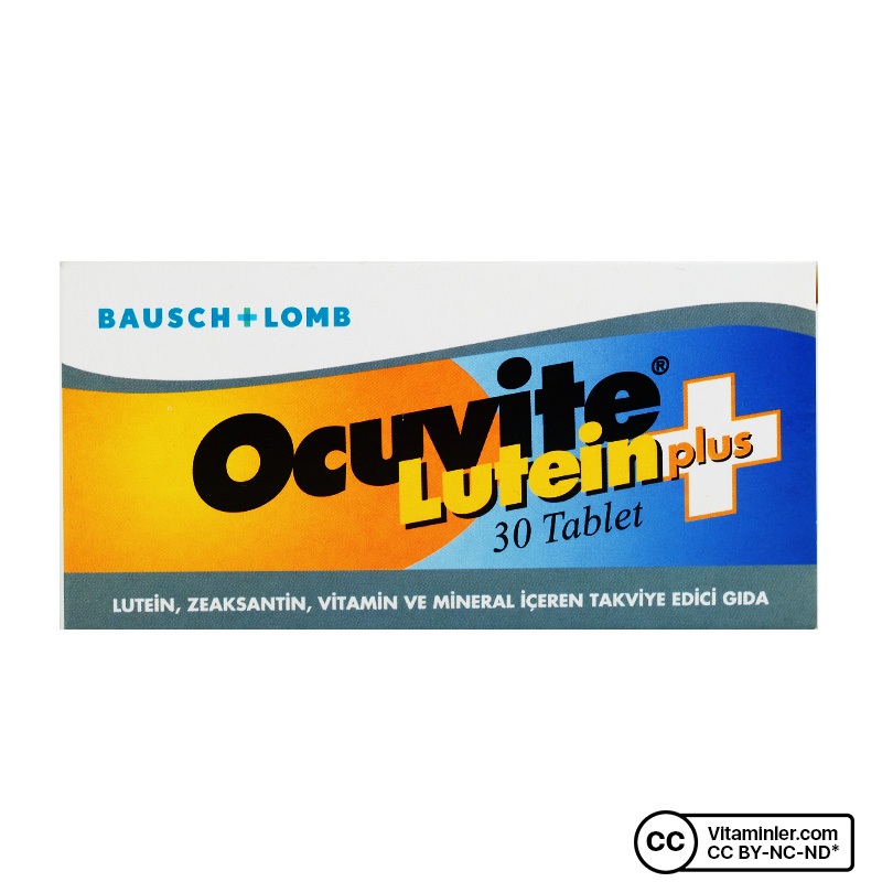 Ocuvite Lutein Plus 30 Tablet | Vitaminler