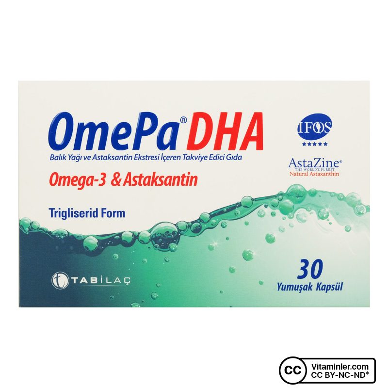 Omepa DHA 30 Kapsül - Omega 3 | Vitaminler