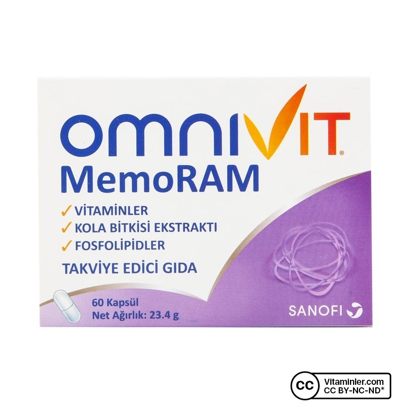Omnivit MemoRAM 60 Kapsül | Vitaminler