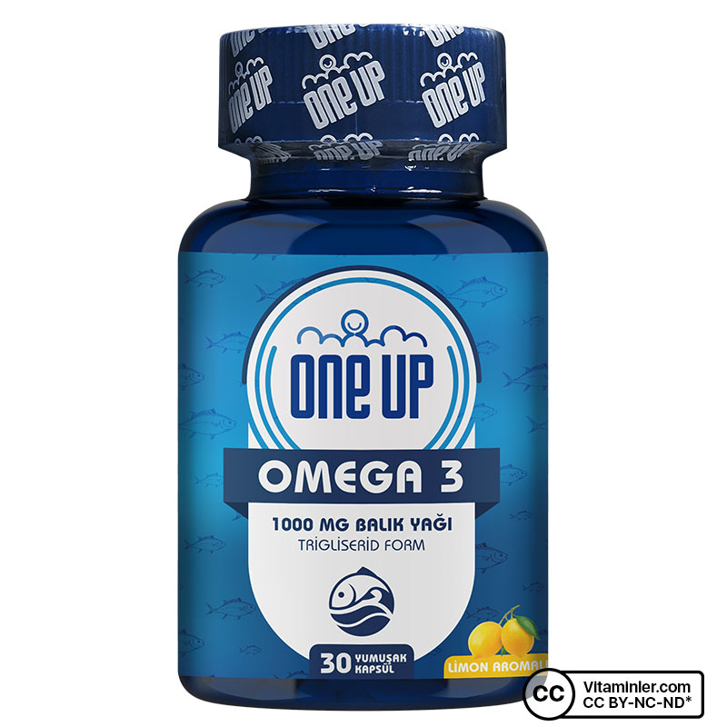 One Up Omega 3 1000 Mg 30 Kapsül - Omega 3 | Vitaminler