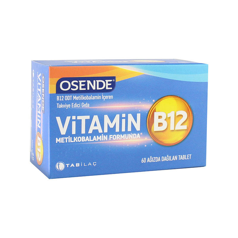 Osende Vitamin B12 60 Tablet - B Vitaminleri