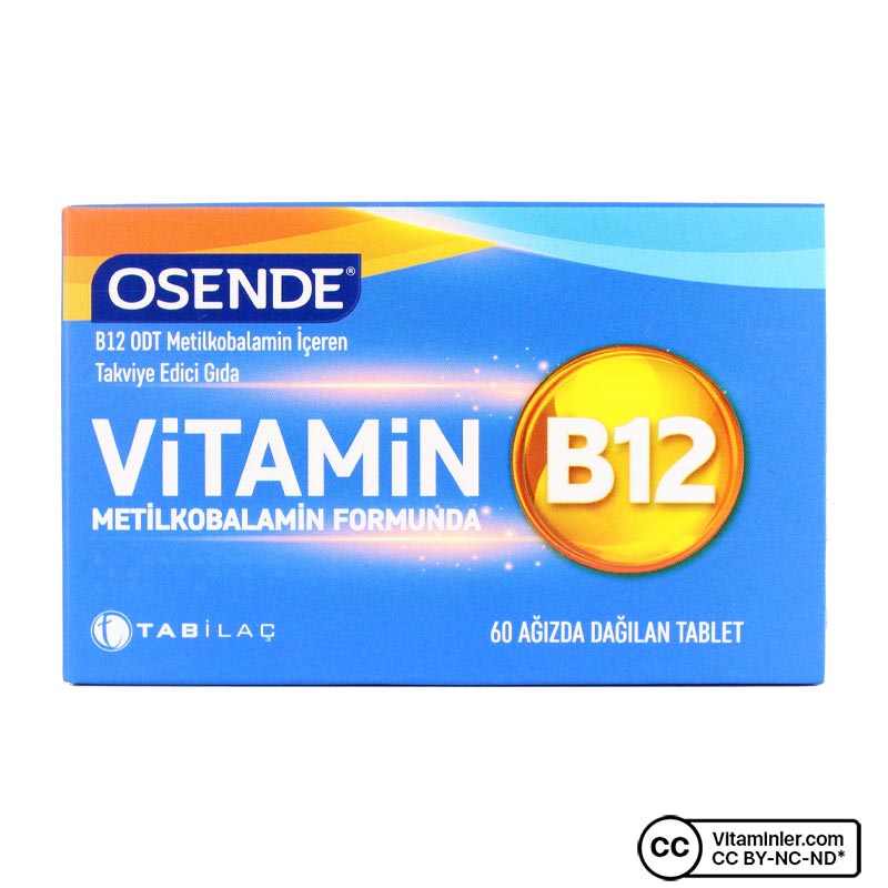 Osende Vitamin B12 60 Tablet - B Vitaminleri