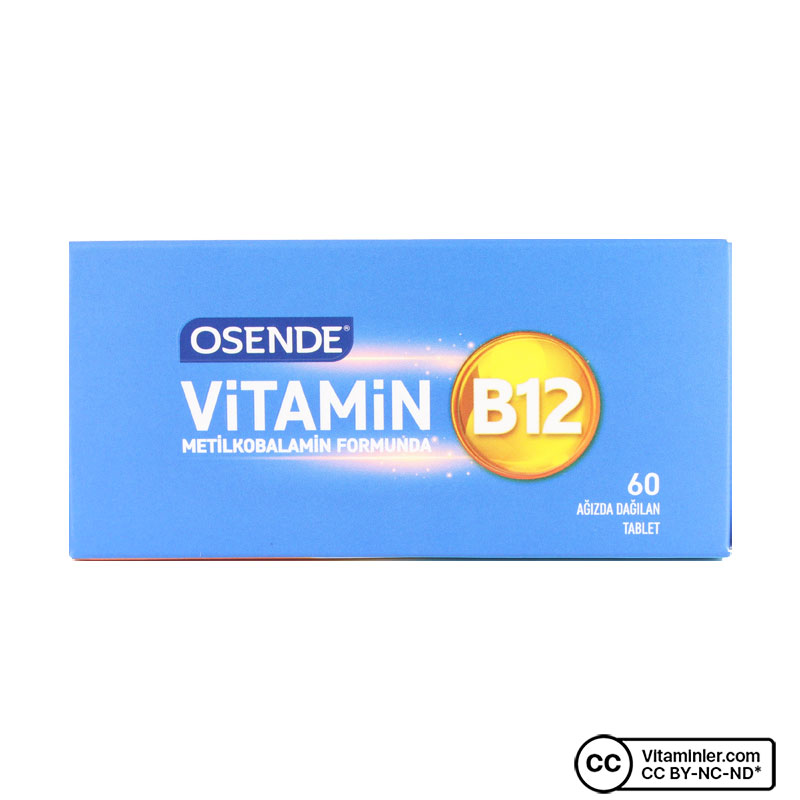 Osende Vitamin B12 60 Tablet - B Vitaminleri