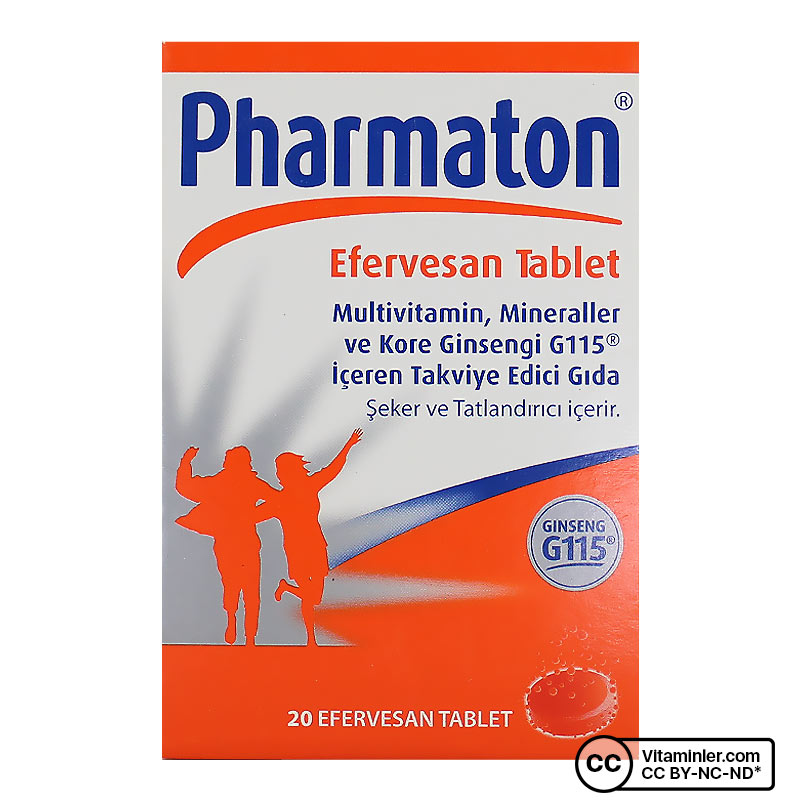 Pharmaton Efervesan Tablet 20 Tablet | Vitaminler