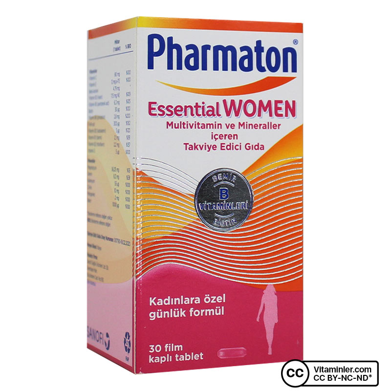 Pharmaton Essential Women 30 Tablet | Vitaminler