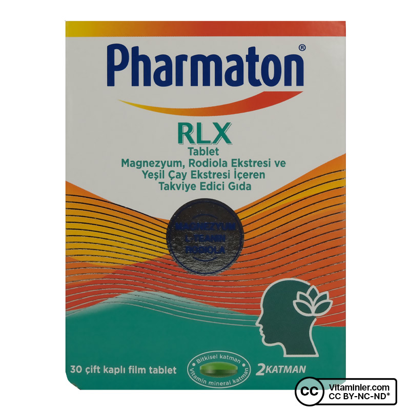 Pharmaton RLX 30 Tablet - Magnezyum | Vitaminler