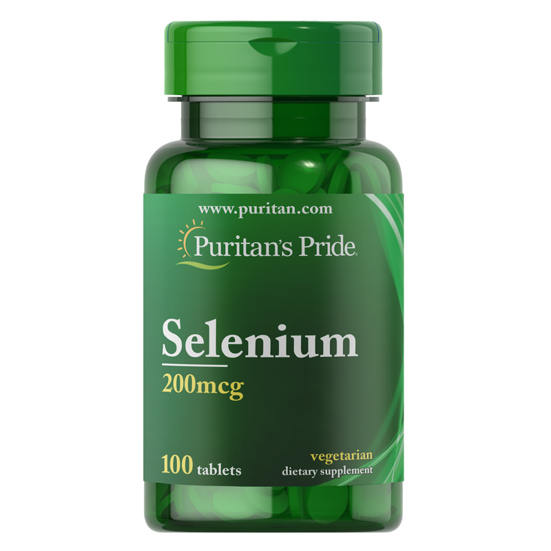 Puritan's Pride Selenyum 200 Mcg 100 Tablet | Vitaminler