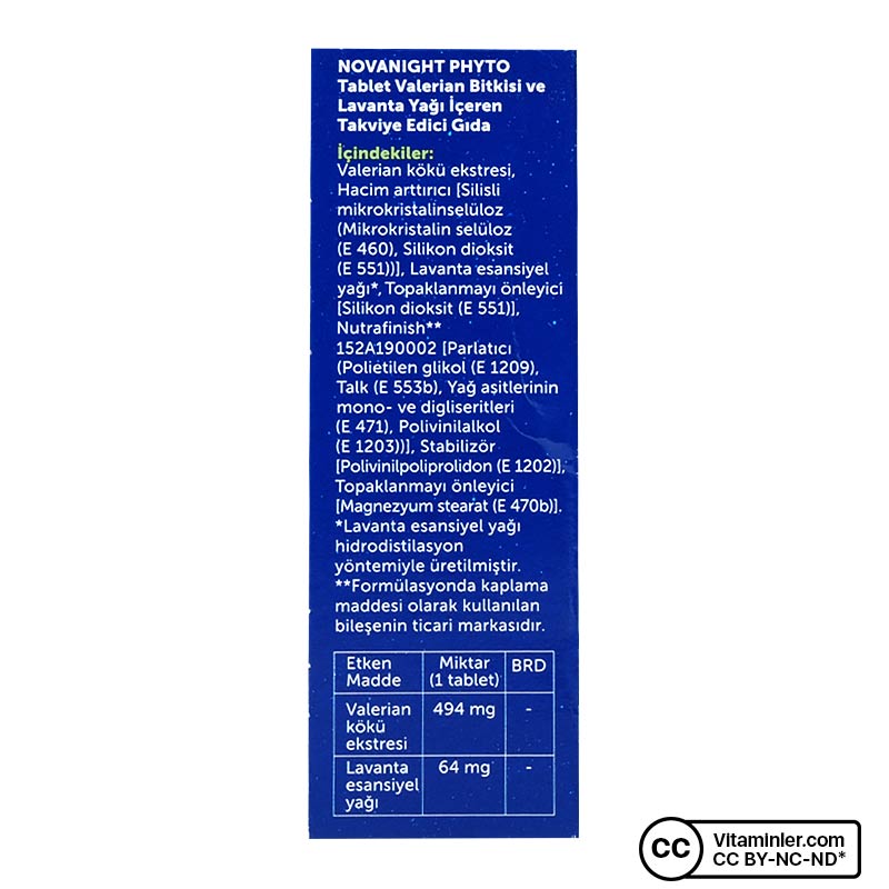 Sanofi Novanight Phyto 30 Tablet | Vitaminler