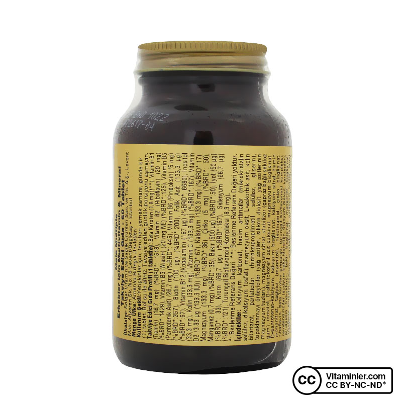 Solgar Male Multiple 60 Tablet | Vitaminler