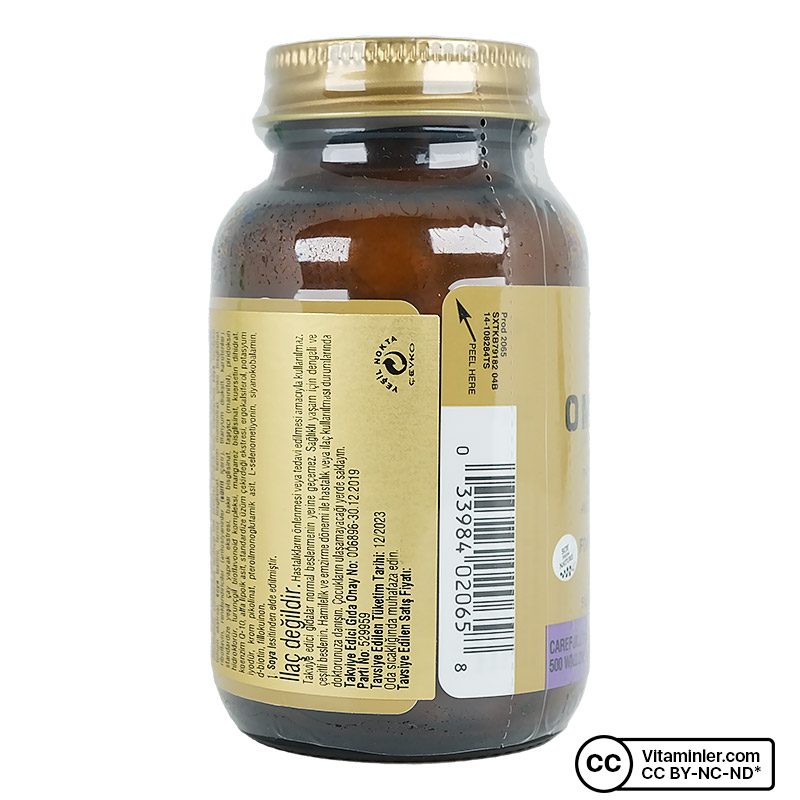 Solgar Omnium 30 Tablet - Multivitaminler | Vitaminler