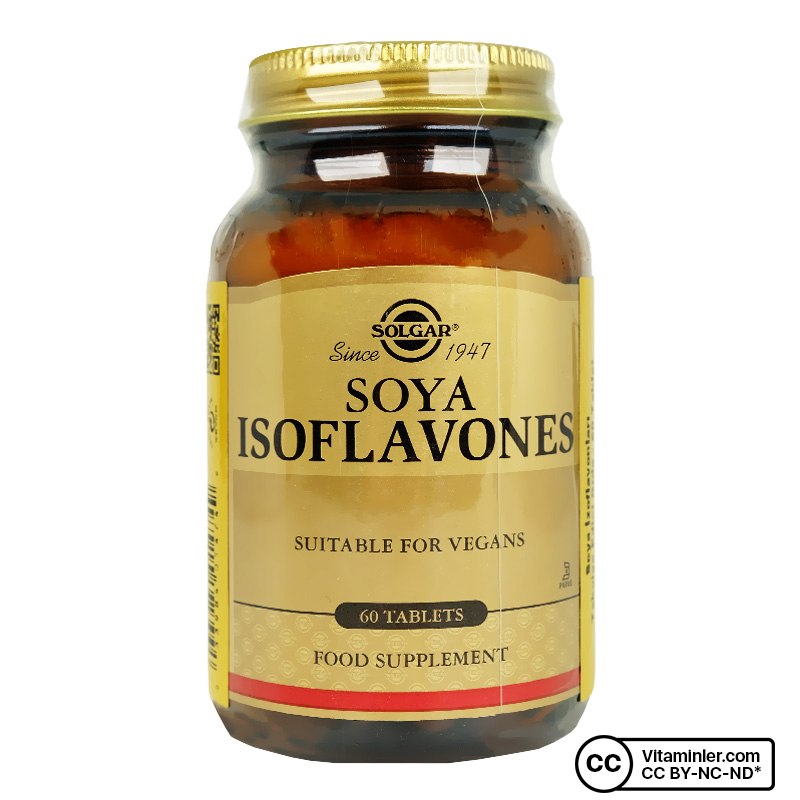 Solgar Soya Isoflavones 60 Tablet | Vitaminler
