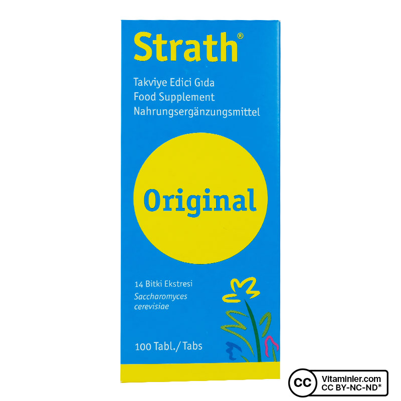 Strath 100 Tablet - Bitkisel Maya | Vitaminler