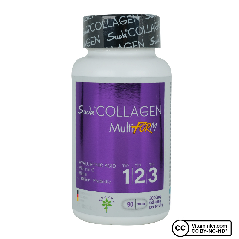 Suda Collagen Multiform 90 Tablet | Vitaminler